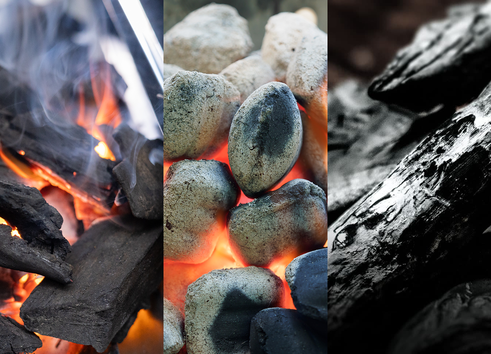 The 3 Types of Charcoal and When to Use Each – Robidoux Inc.