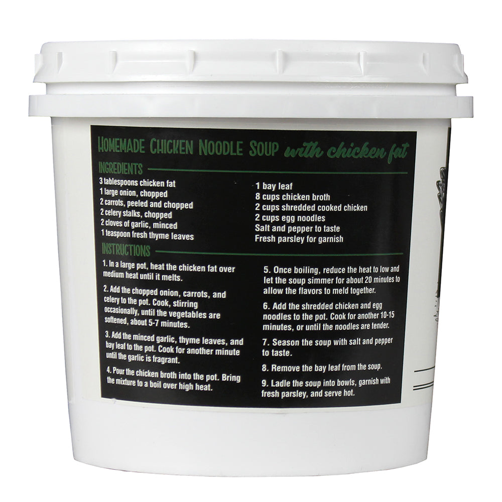 Cornhusker Kitchen Kettle Rendered Chicken Fat Made In USA Cage-Free 1 ...