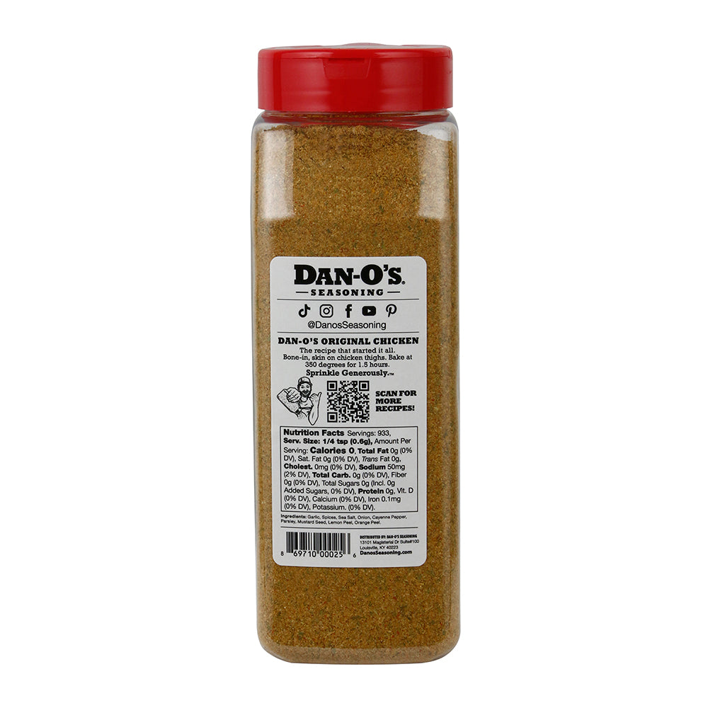 Dan-O's Spicy Original All-Purpose Low Sodium Seasoning Gluten-Free No ...