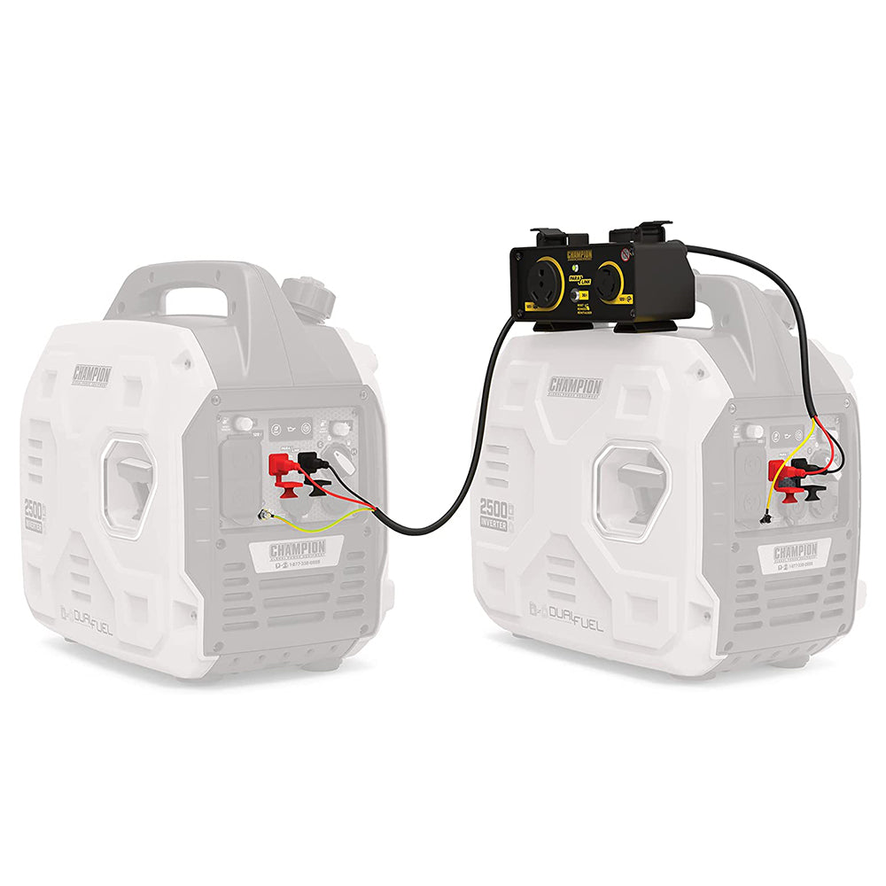 Champion 2000W-2500W 30Amp ParaLINK Inverter Generator Parallel Cable ...
