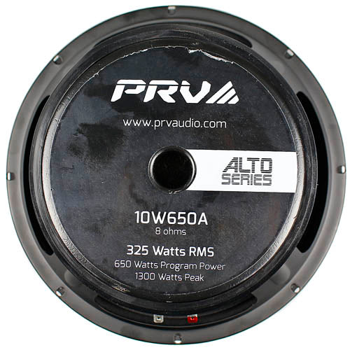 PRV Audio 10" Mid Range Speaker ALTO Series 650 Watts Max 8 Ohm 10W650 ...