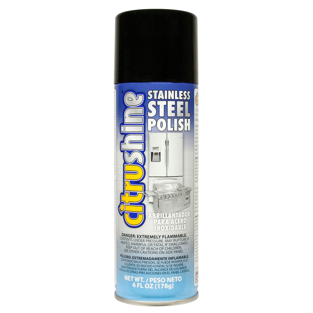 Citrusafe Stainless Steel Polish Clean Polish Preserve Protect Aerosol ...