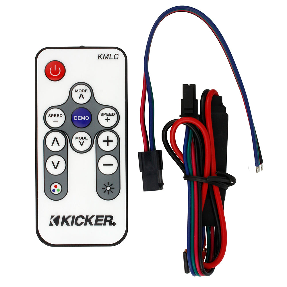 Kicker KM Speakers RGB Lighting Remote Control With Receiver Module 41 ...