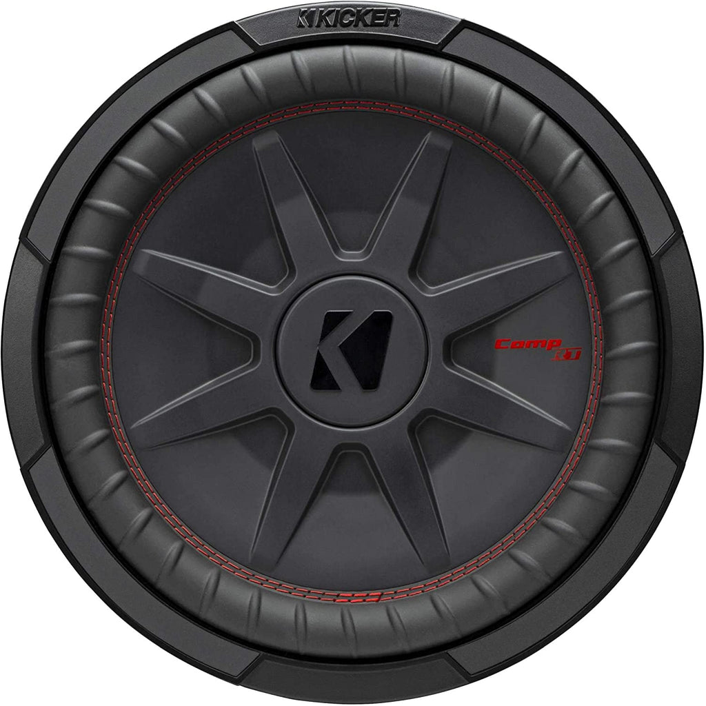 Kicker Comp 12" Subwoofer 1000 Watts Max Dual 4 Ohm Car Audio 48CWRT12 ...