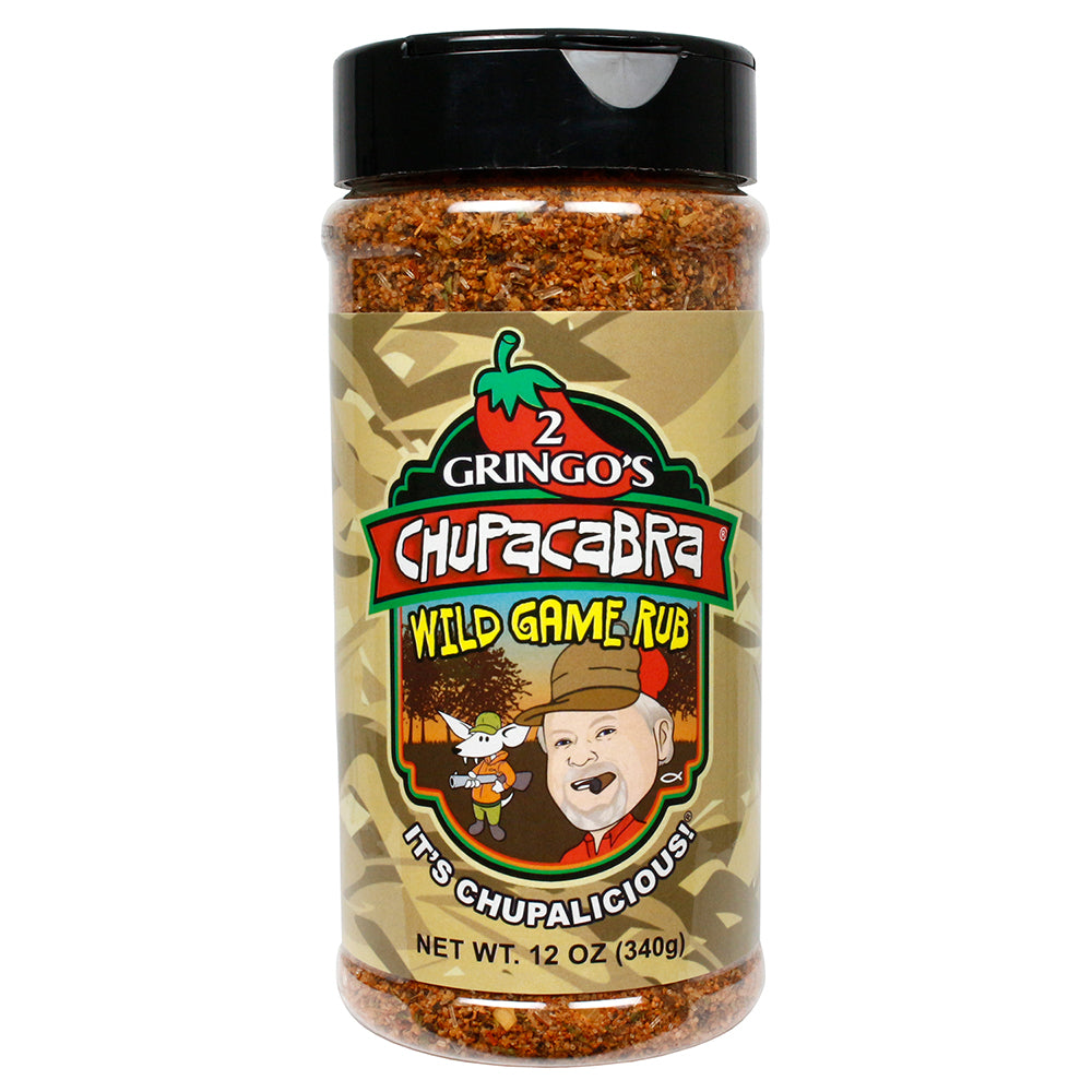2 Gringos Chupacabra Wild Game Rub All Purpose Seasoning 12 Ounce Shak ...
