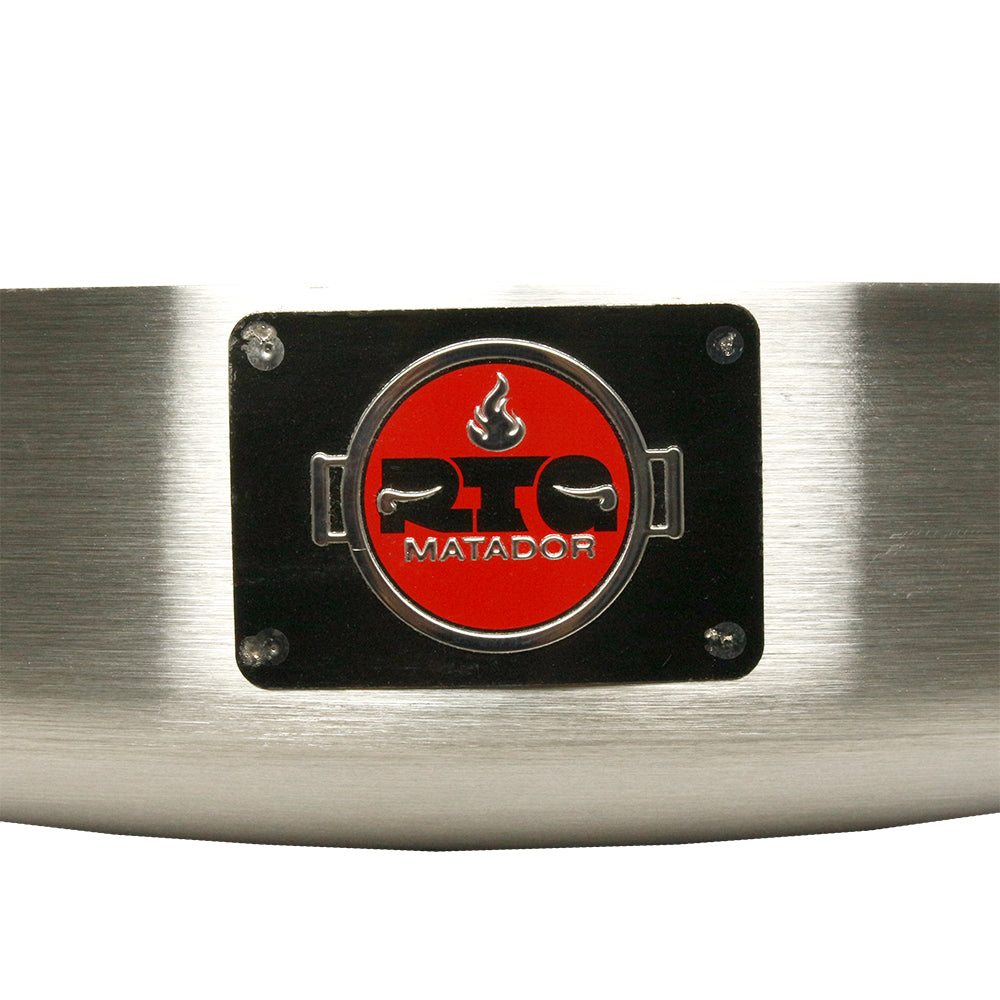 Recteq Bullseye Matador Pan & Lid 21.5" Stainless Steel Wok Ladle Spat ...