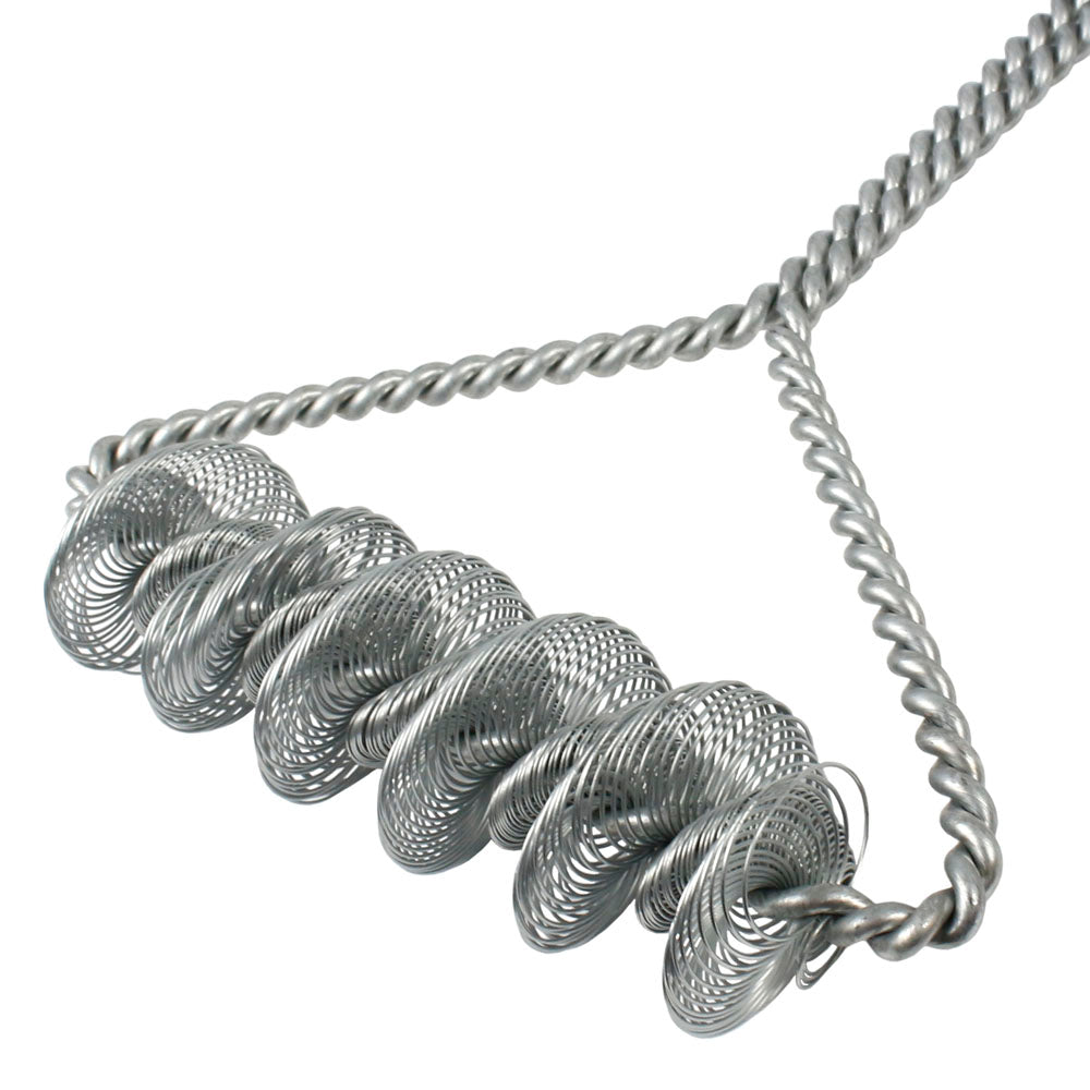 BrushTech 16" Spiral Spring Double Helix Bristle Free BBQ Grill Brush ...