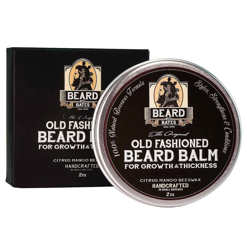 Beard & Bates The Original Old Fashioned Beard Balm Growth & Thickness ...