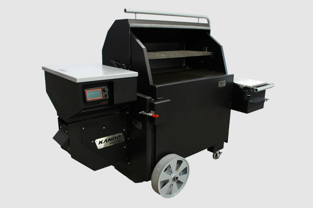 Kando Gear Champ Pellet Grill Smoker Cooker Stainless Steel Grates CHM ...