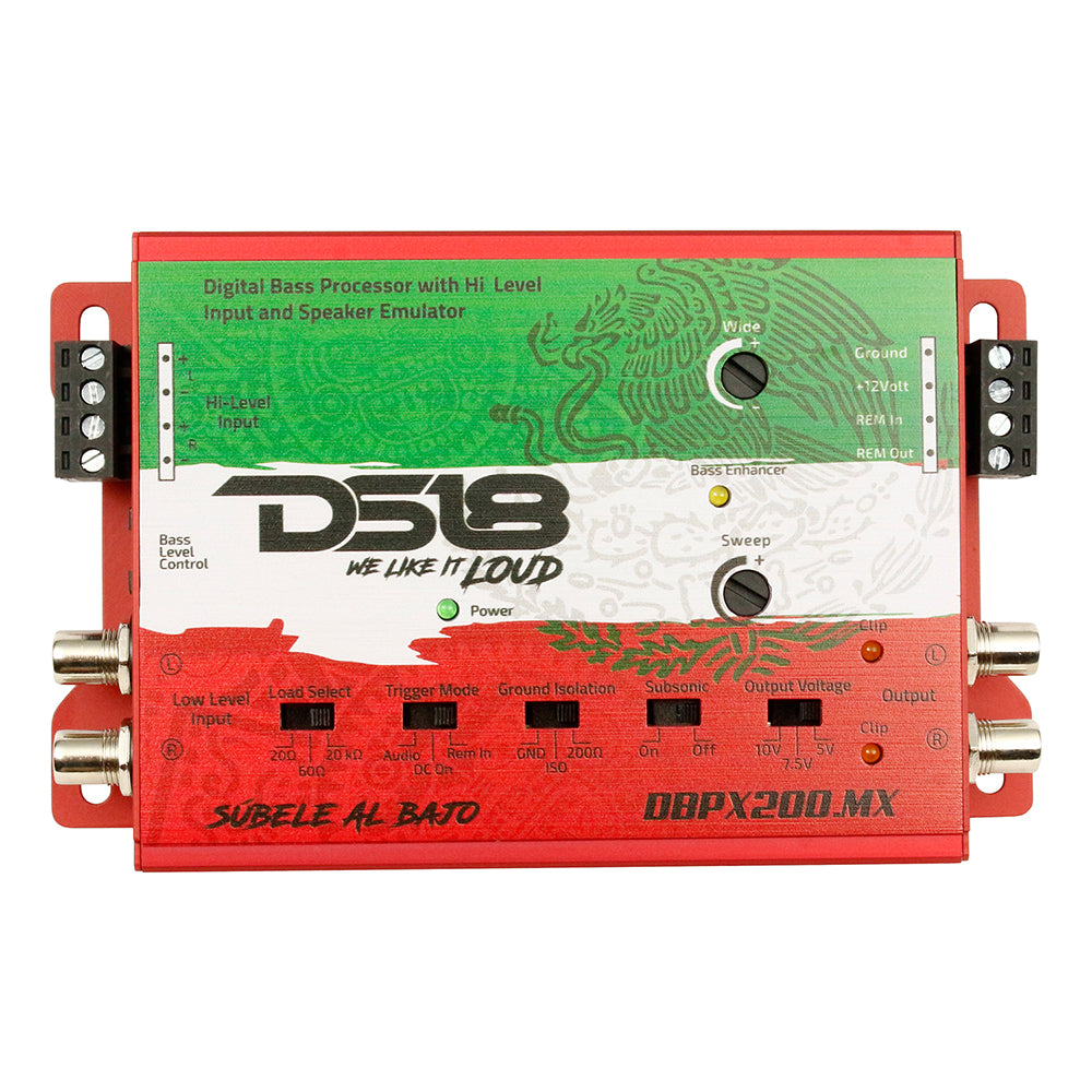 DS18 Digital Bass Processor Hi to Low Signal Converter & Speaker Emula ...