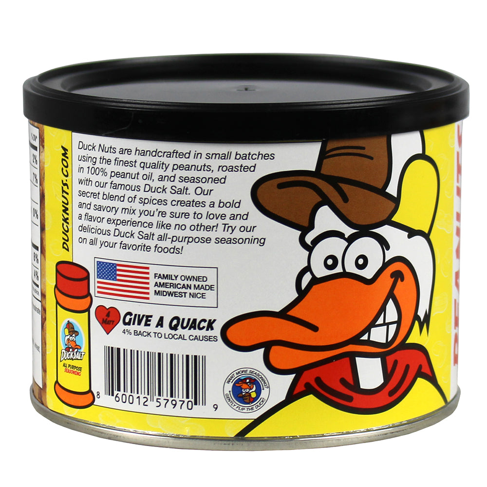 Duck Nuts Peanuts 8.25 Oz Made in USA Small Batch DNUTSPEANUTS ...