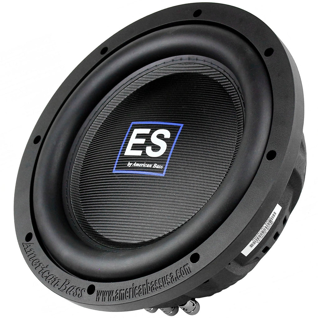 American Bass 10" Subwoofer Slim Shallow 1000W 4 Ohm DVC Car Audio E ...