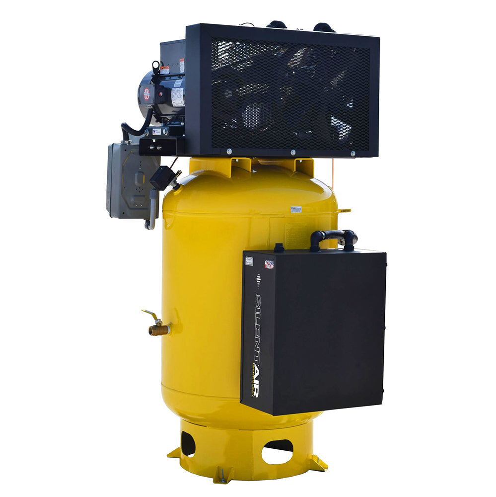 EMAX 7.5 HP 120 Gallon 2 Stage Vertical Air Compressor 208-230V ESP07V ...