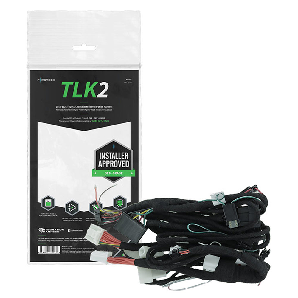 Firstech TLK2 Integration T-Harness Select 2018-21 Toyota Lexus Vehicl ...