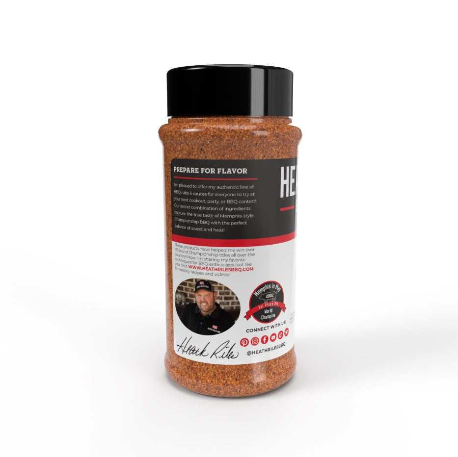 Heath Riles Apple Rub 16 Oz Bottle Award Winning Sweet and Tangy 14906 ...