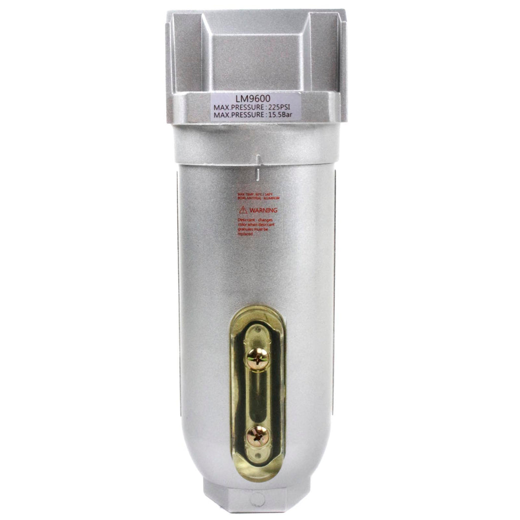 1" Compressed Air In Line Filter Desiccant Dryer Moisture Water Separa ...