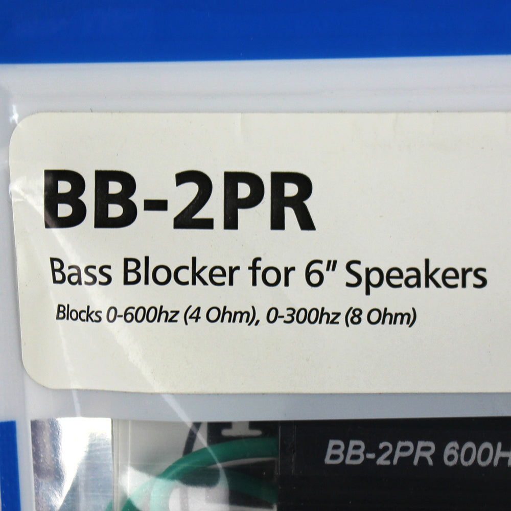 PAC BB-2PR Pair of Bass Blockers for 6" Speakers 0-600hz at 4 Ohm Car ...