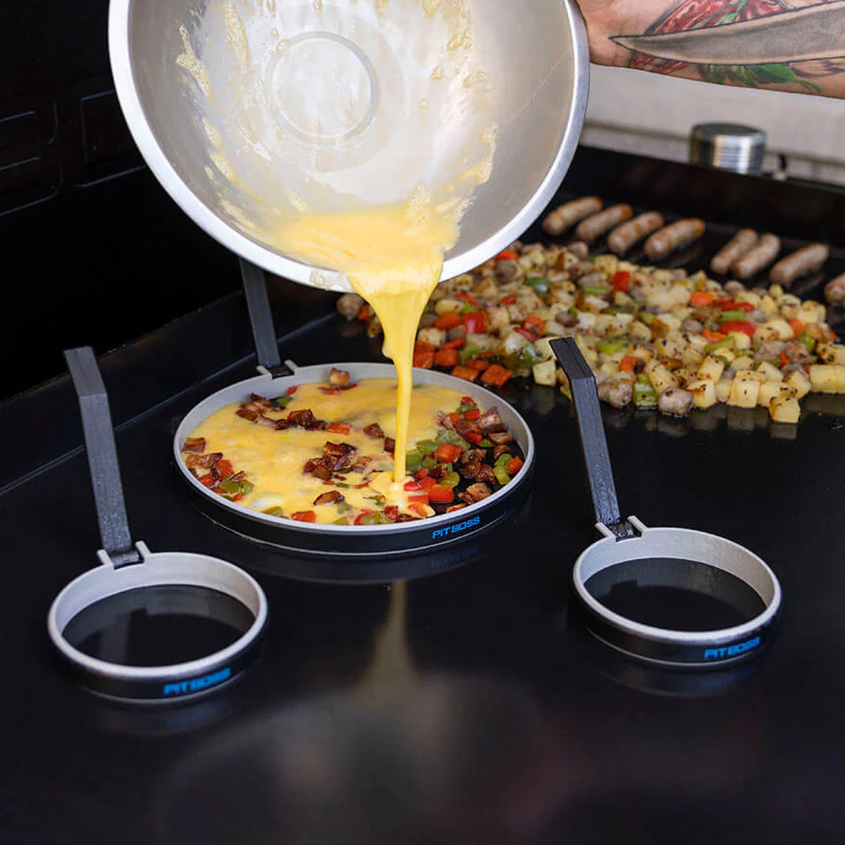 Pit Boss Ultimate Griddle Breakfast Kit Perfect Eggs and Pancakes Ever ...
