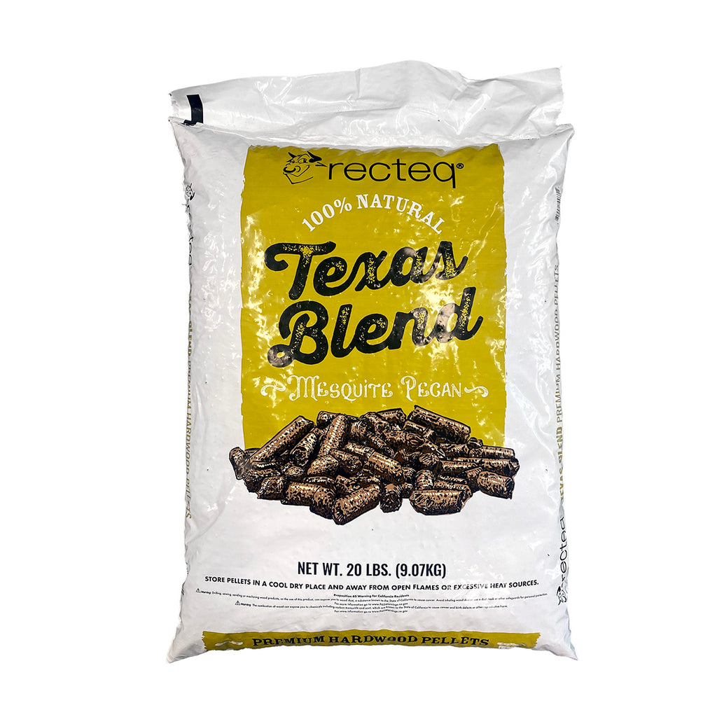Recteq 20 lb Texas Blend Pellets Limited Edition Pecan Mesquite 100% A ...