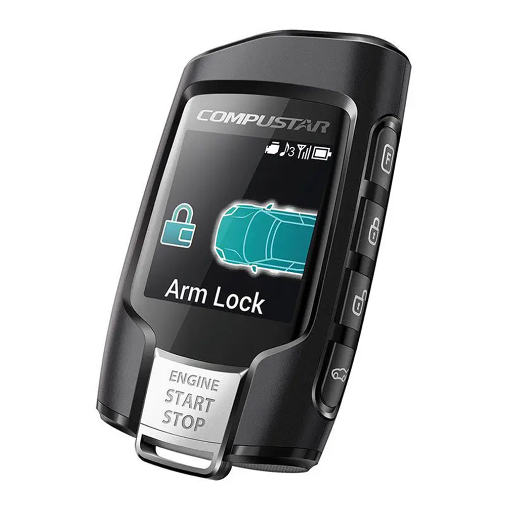 Compustar Q9 2-Way RFX Remote Start Bundle LTE Module 3000ft Smartphon ...