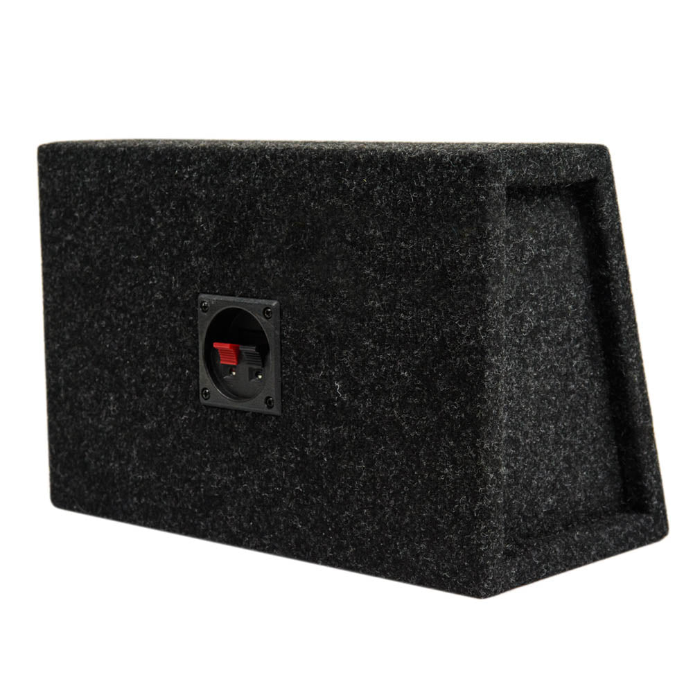 6x9" Speaker Box Enclosure Slanted Angled Set of Two 1/2" MDF Charcoal ...