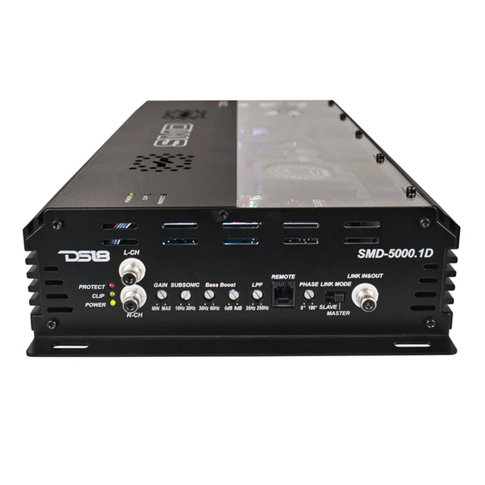 DS18 SMD Monoblock Class D Amplifier 5000W 1 Ohm with VM1 Voltmeter SM ...