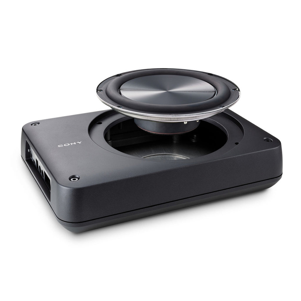 Sony Compact 8" Powered Subwoofer Under Seat 160W Peak GS Series XS-AW ...