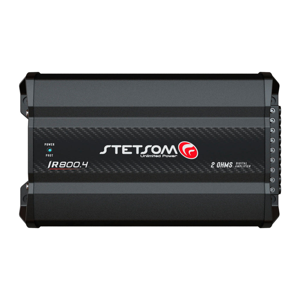 Stetsom IR 800.4 Compact Digital 4 Channel Amplifier 800W Full Range A ...