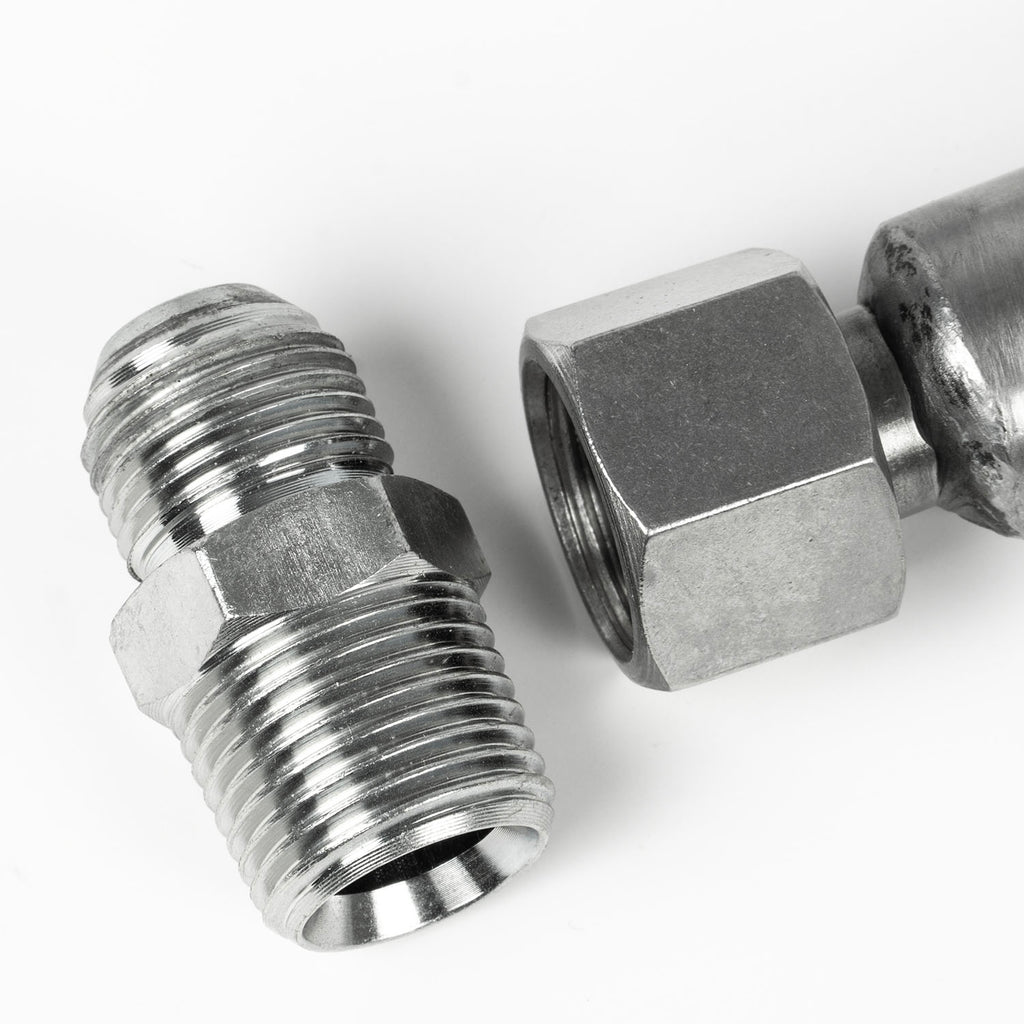 1/2" x 36" Stainless Steel Compressed Air Line Metal Flex Hose with NP ...