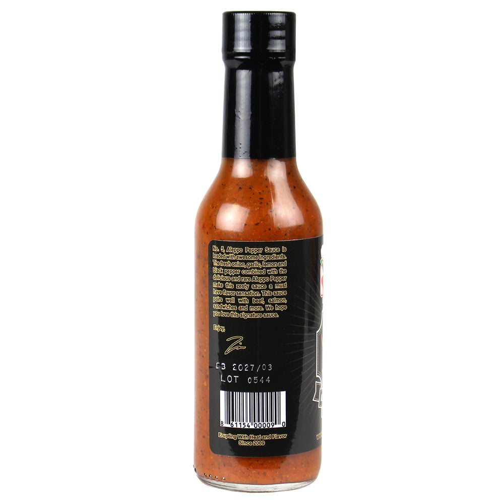 Volcanic Peppers Zesty Aleppo Pepper Sauce 5oz Mild Heat LAVAALEP ...