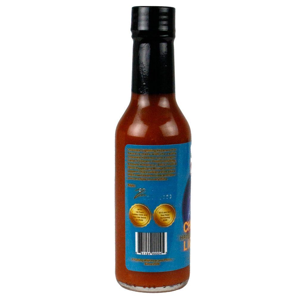 Volcanic Peppers Chocolate Lightning Habanero Hot Sauce 5 Oz LAVACLCL ...