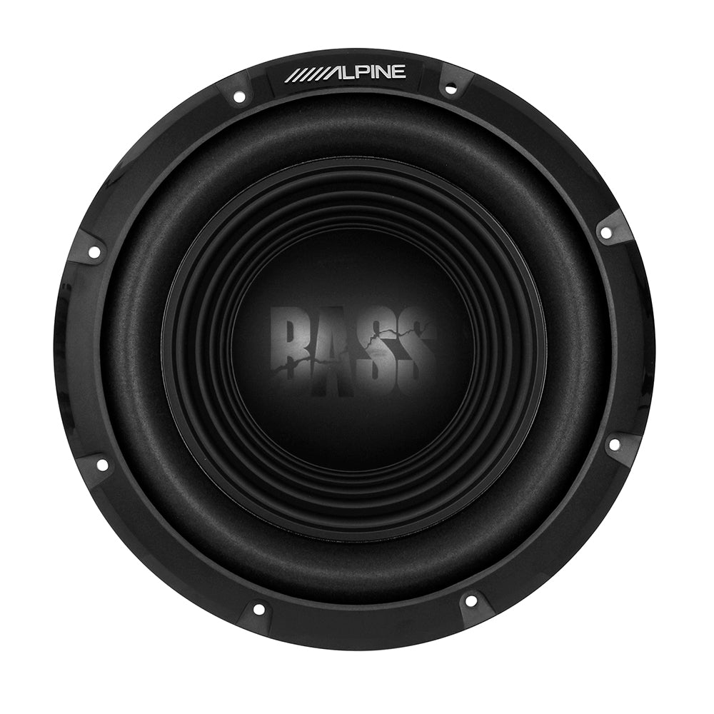 Alpine 10 Inch Subwoofer BassLine Series 750W Max 250W RMS Single 4 Oh ...