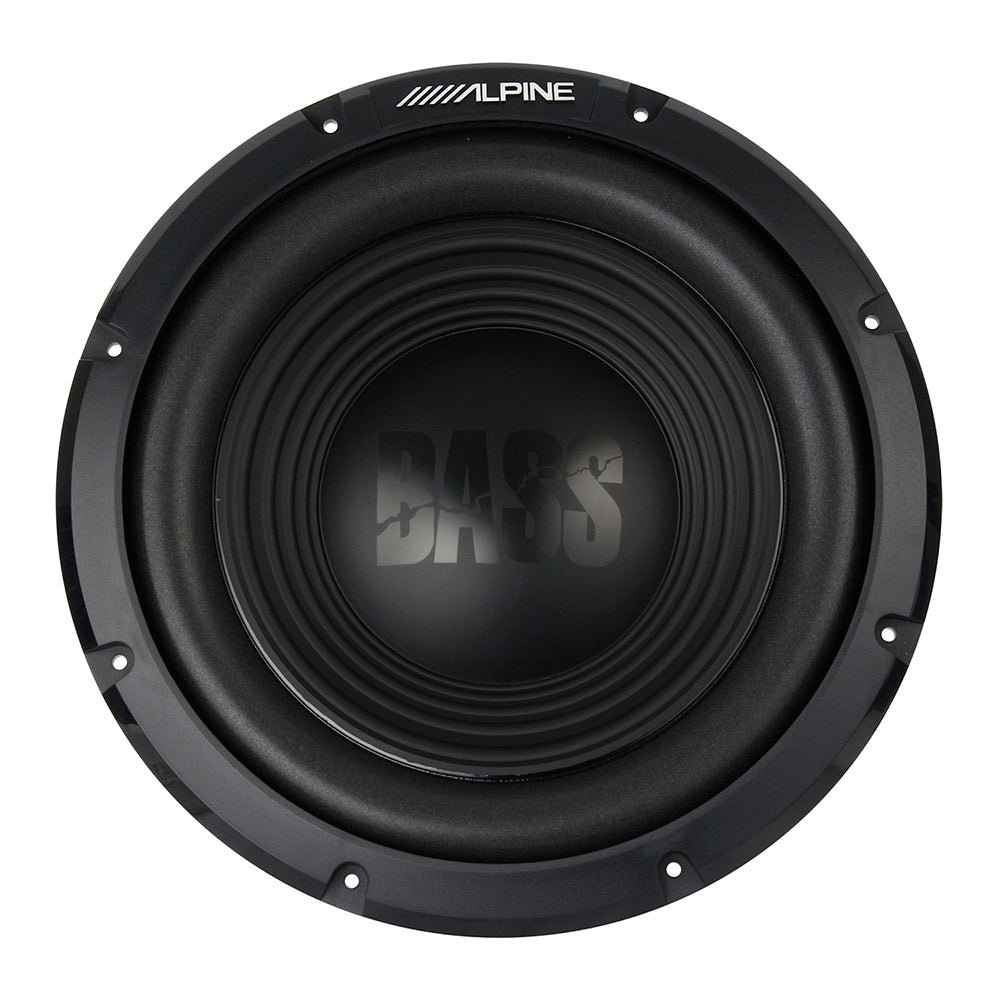 Alpine 12 Inch Subwoofer BassLine Series 750W Max 250W RMS Single 4 Oh ...