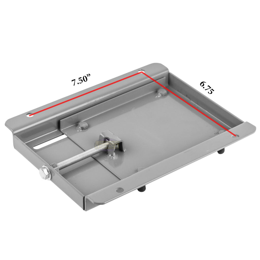 143T Frame Electric Motor Base Mount Adjustable Slide Plate Universal ...