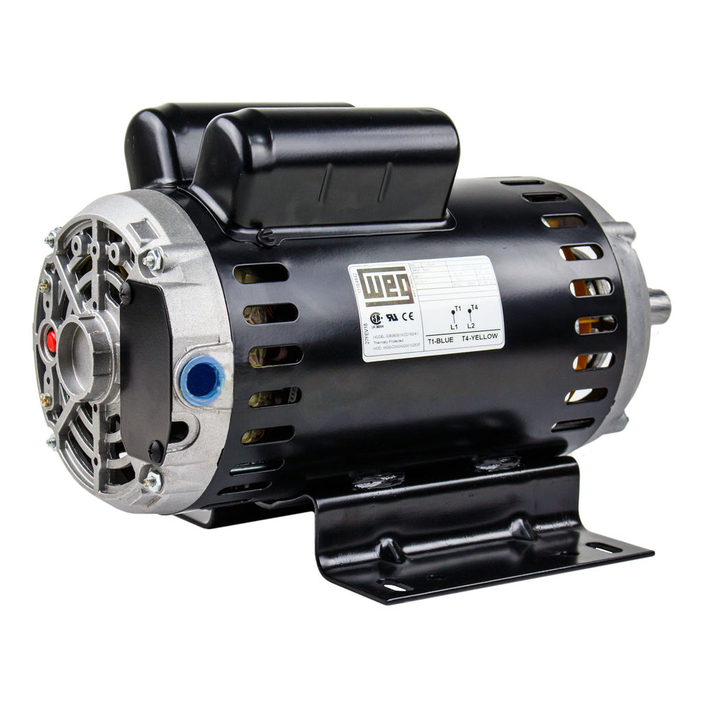 WEG 6.4 HP 1 Phase Motor 3600 RPM 56 Or 182/4Y 00636OS1XCD182/4Y ...