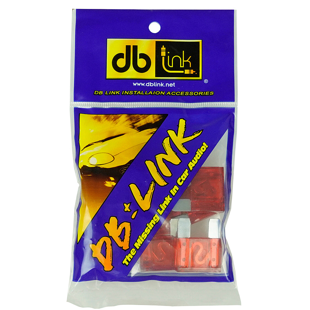 DB Link 50 Amp Maxi Fuse 10-Pack of Fuses Great For Car/Marine Audio M ...
