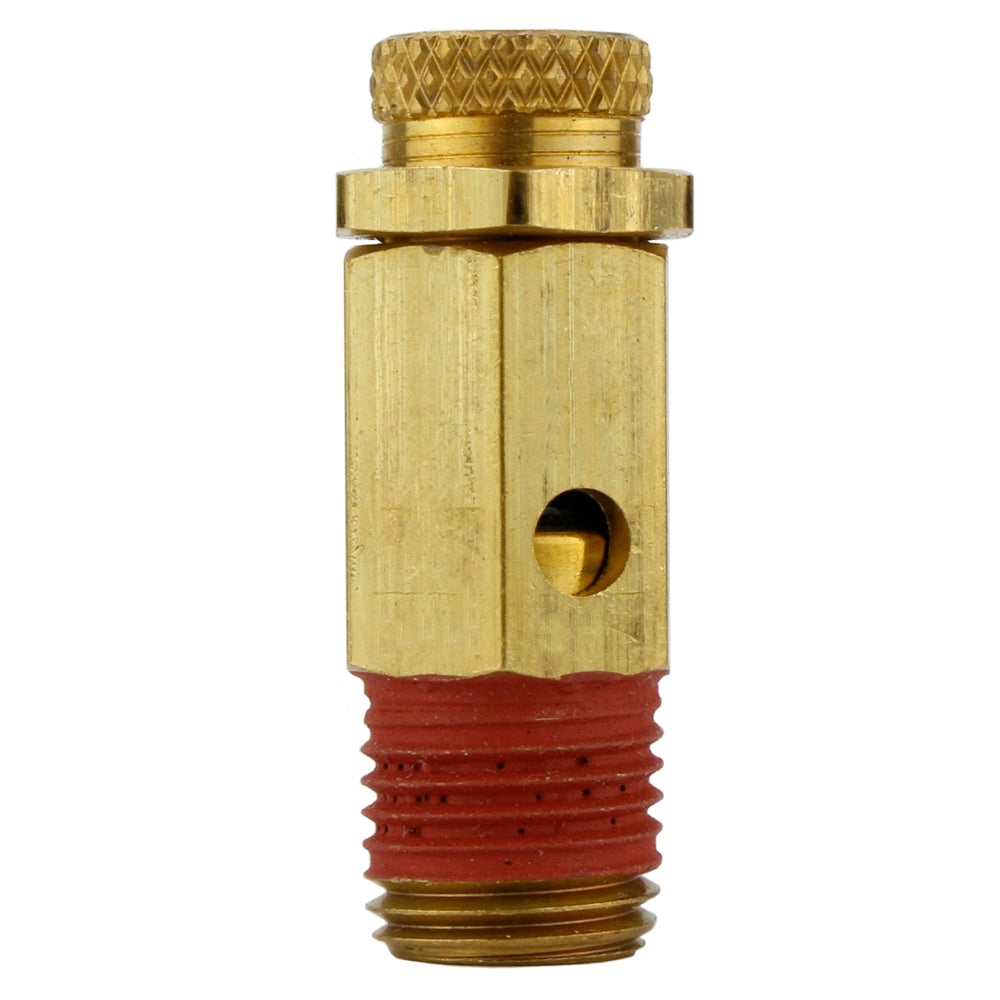 Adjustable Pressure Pop-off Relief Valve 1/4" MNPT 50 - 100 PSI ...