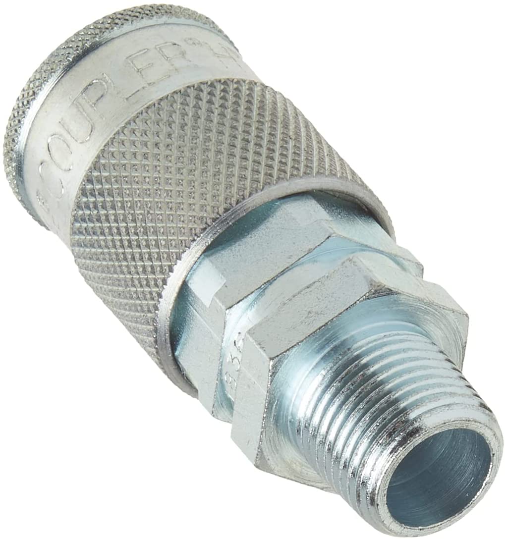 Milton H-Style Coupler 3/8" Male NPT Kwick Change Coupler S-1836 ...