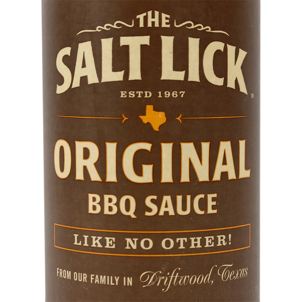 Salt Lick BBQ Original Recipe BBQ Sauce And Baste Gluten-Free All-Natu ...