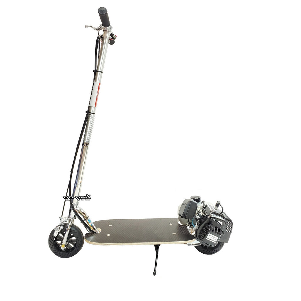 Go-Ped Sport Special Edition Zinc-Plated Heavy Duty Design 3-1/4HP Eng ...