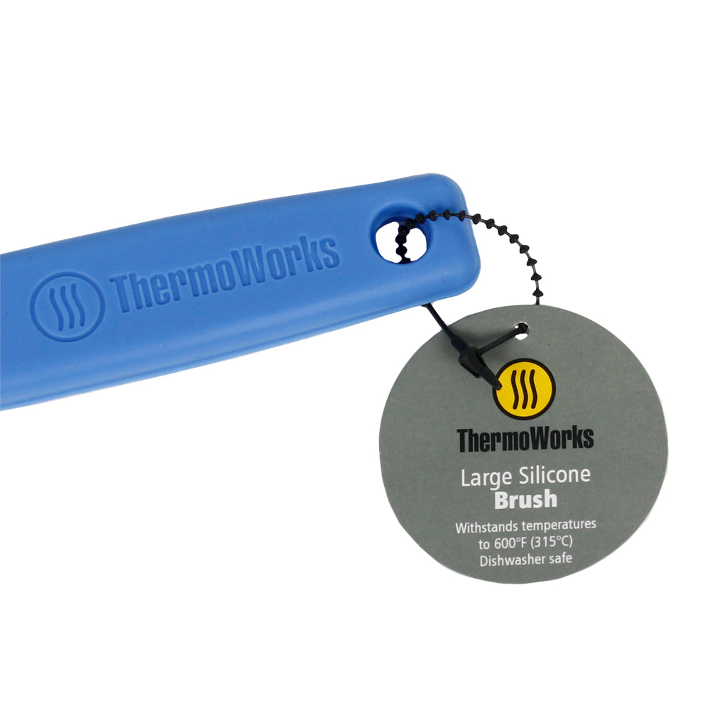 ThermoWorks High-Temp Large Silicone Basting Brush Dishwasher Safe BPA ...