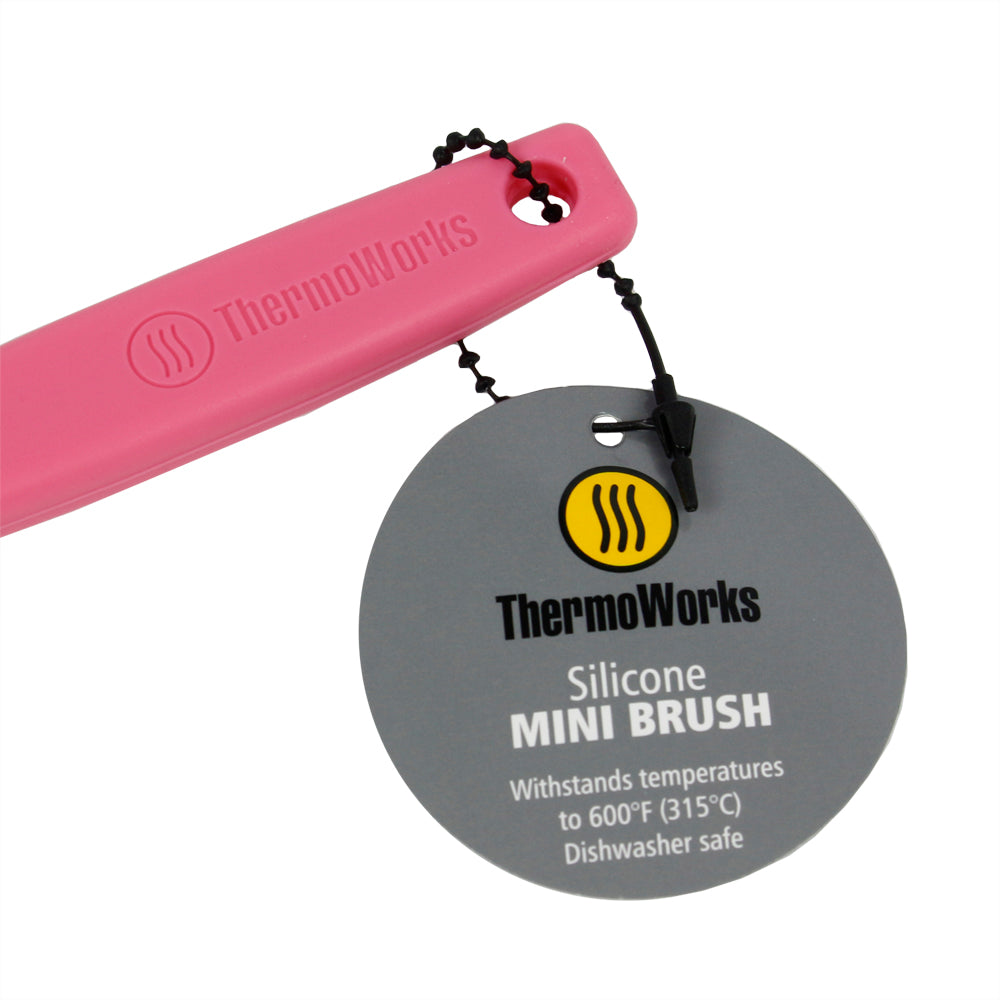 ThermoWorks High-Temp 600°F Silicone Basting Brush Dishwasher Safe BPA ...