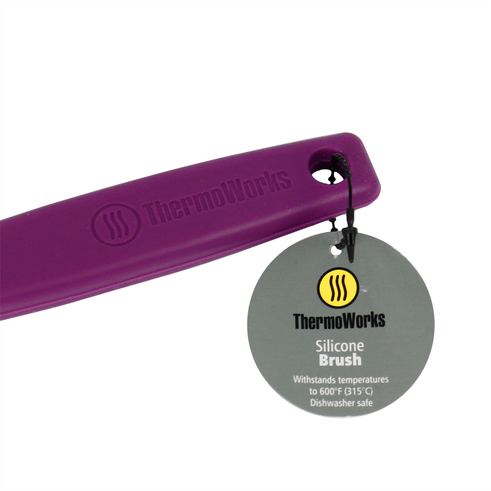 ThermoWorks Hi-Temp Large Silicone Basting Brush Dishwasher Safe BPA-F ...