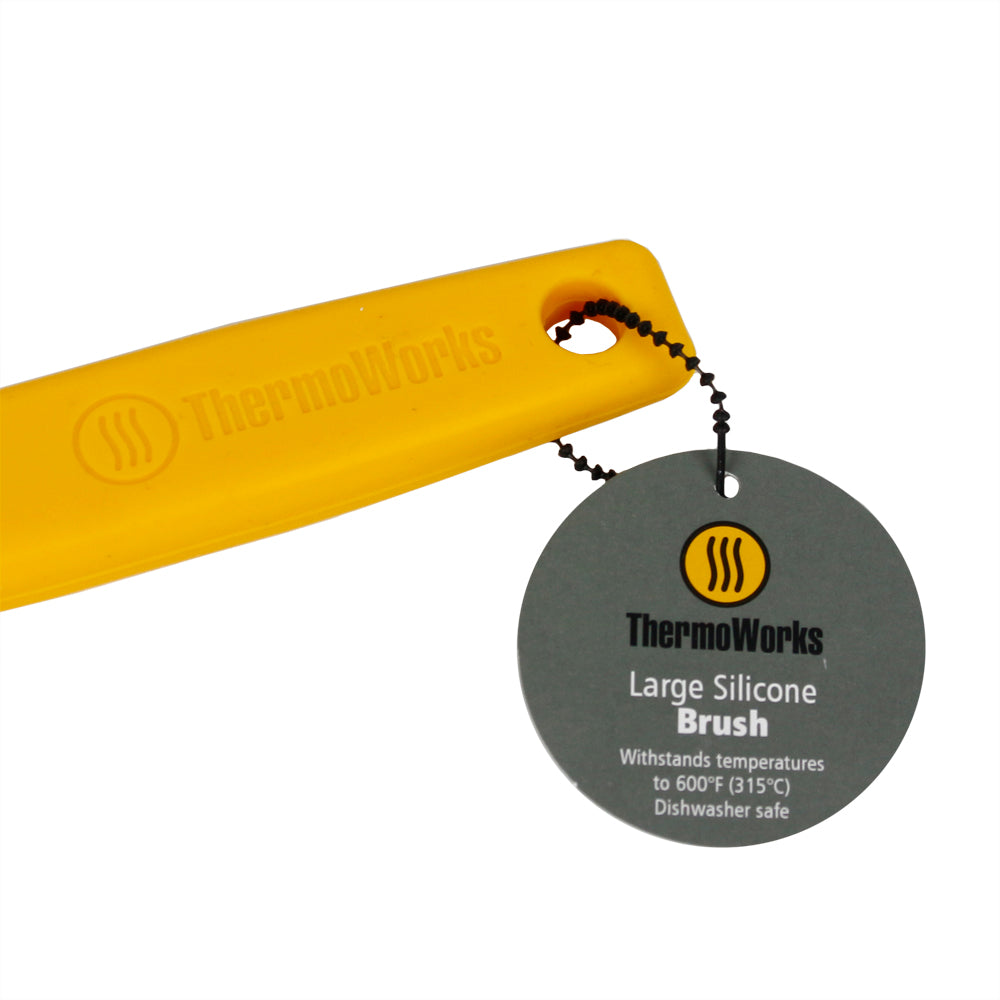 ThermoWorks Hi-Temp Large Silicone Basting Brush Dishwasher Safe BPA-F ...